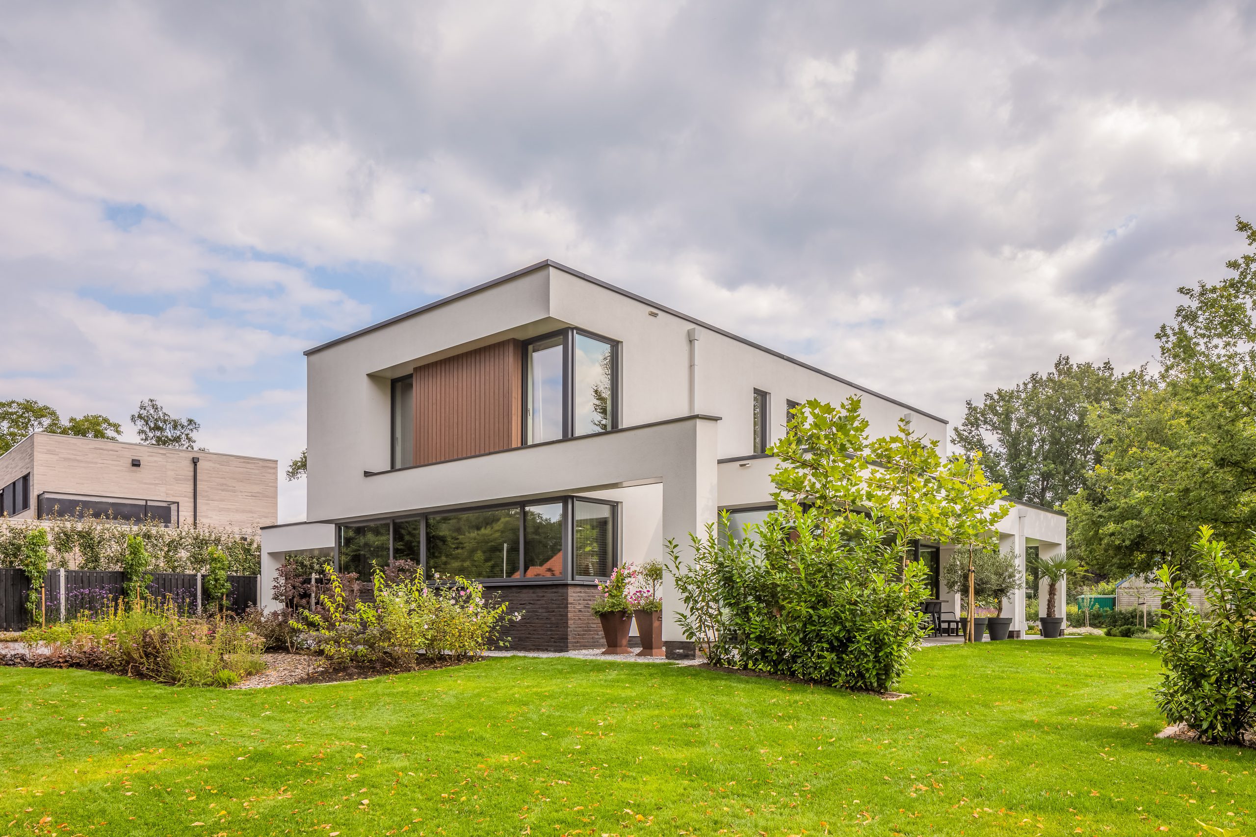 Moderne afwerking | Buitengevel | Ecobouwen